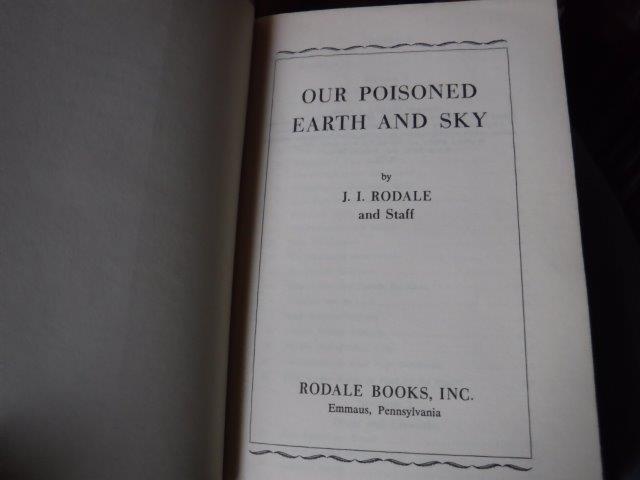 Our Poisoned Earth and Sky