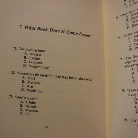 The Complete Bible Quiz Book