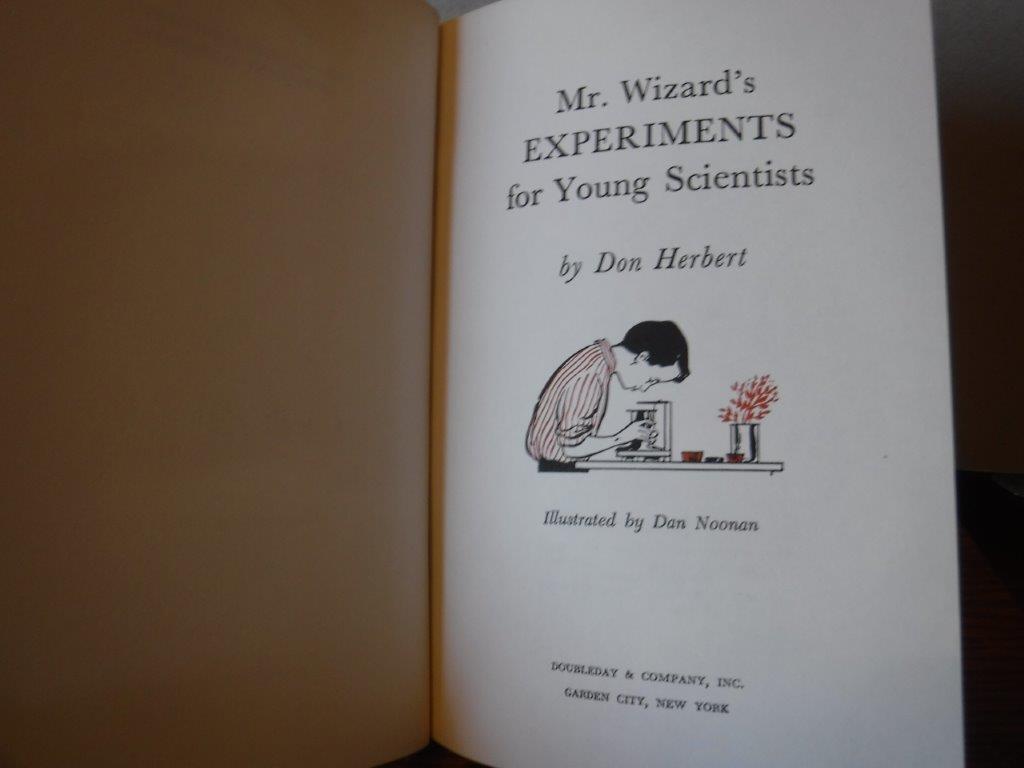 Mr. Wizard's experiments for young scientists