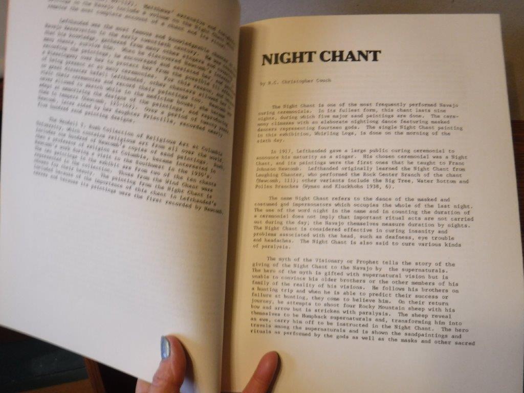 Wind Chant & Night Chant Sand Paintings