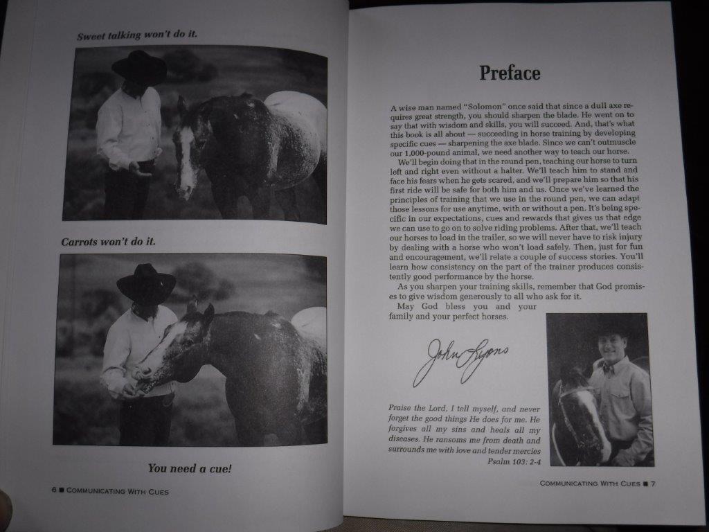 John Lyons' The Making of A Perfect Horse -Communicating With Cues: The ...