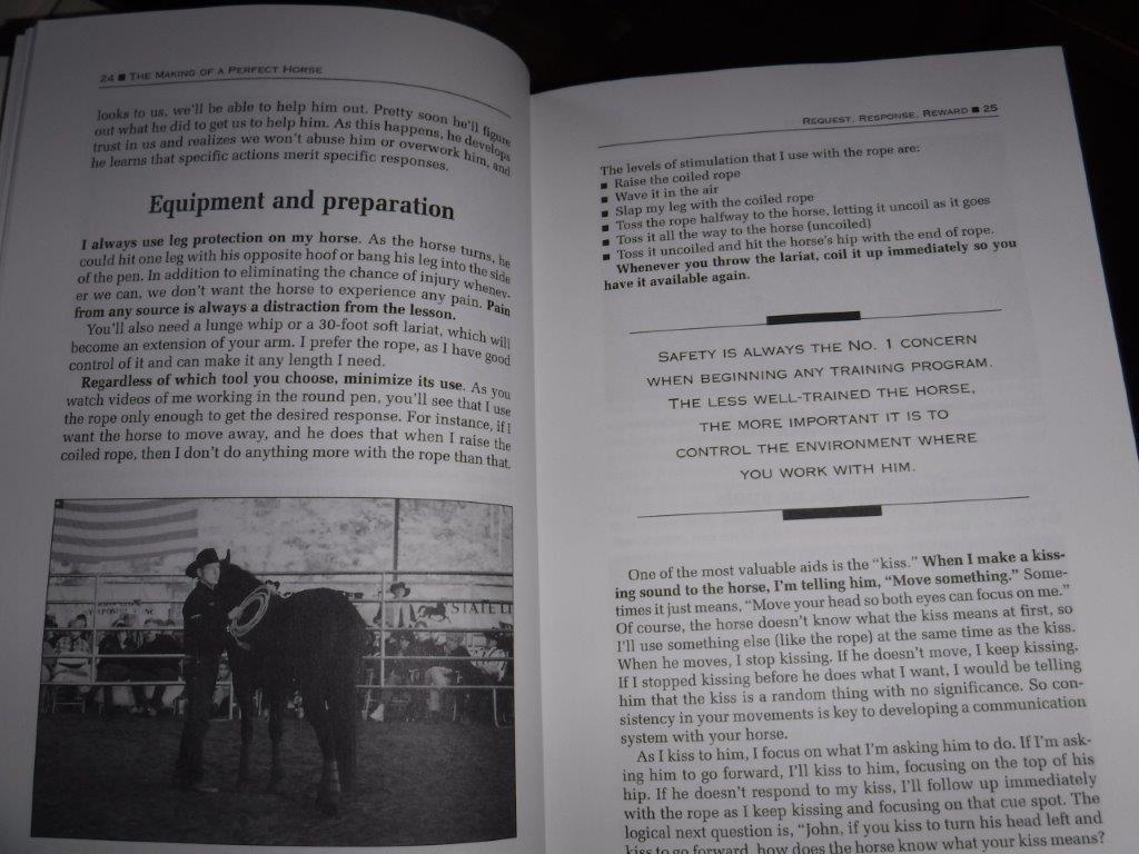 John Lyons' The Making of A Perfect Horse -Communicating With Cues: The ...