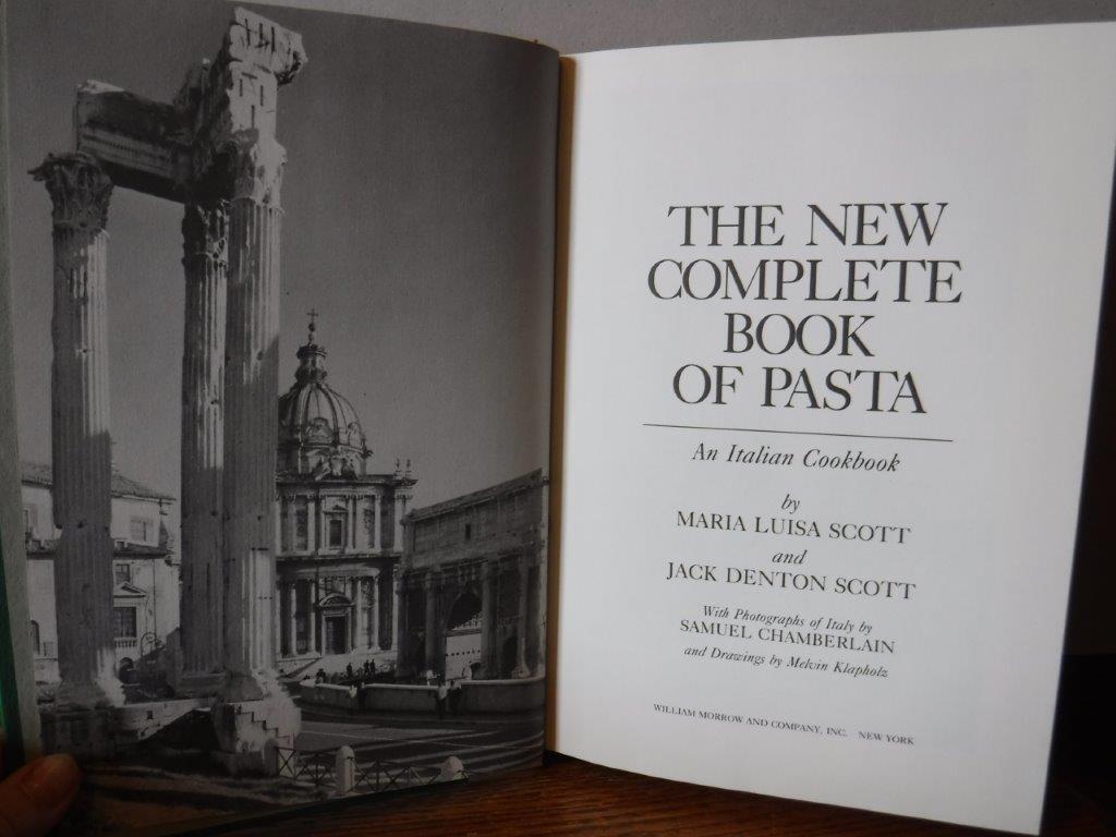 The New Complete Book of Pasta: An Italian Cookbook