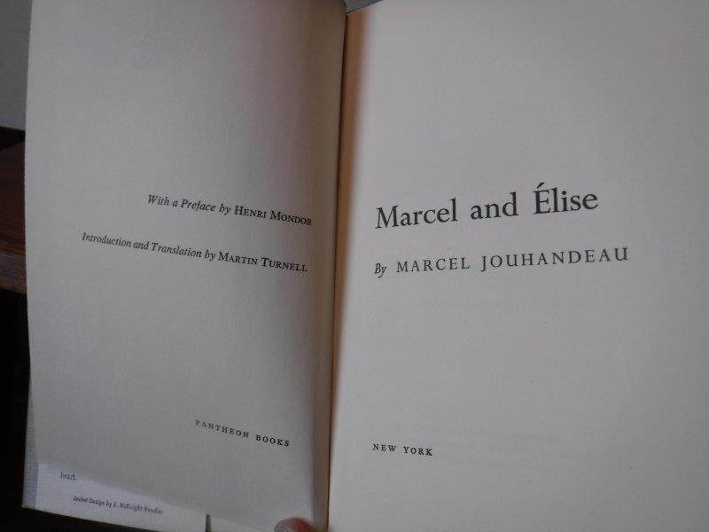 MARCEL and ELISE - the Bold Chronicle of a Strange Marriage