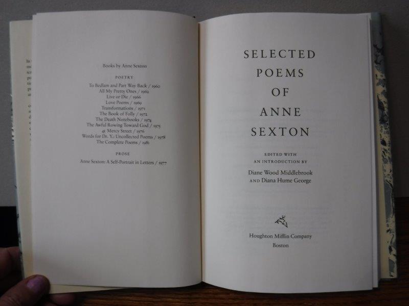 Selected Poems of Anne Sexton