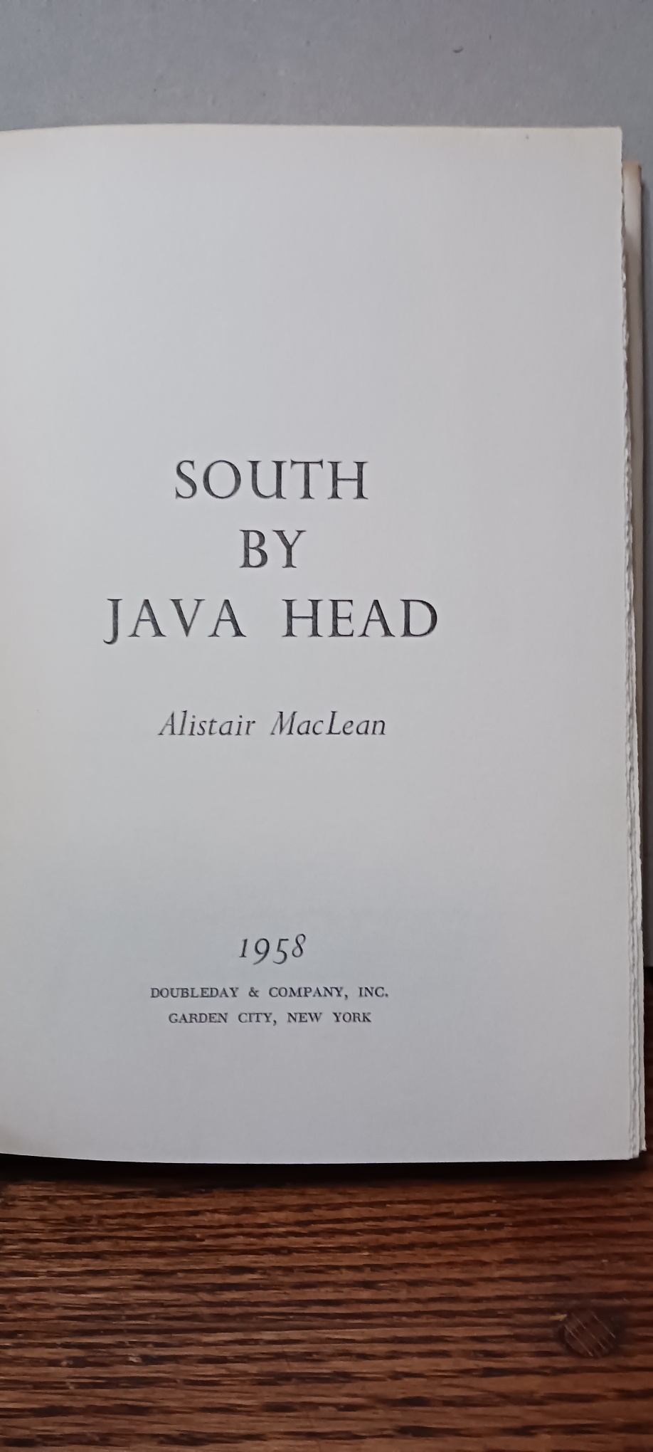 South by Java Head