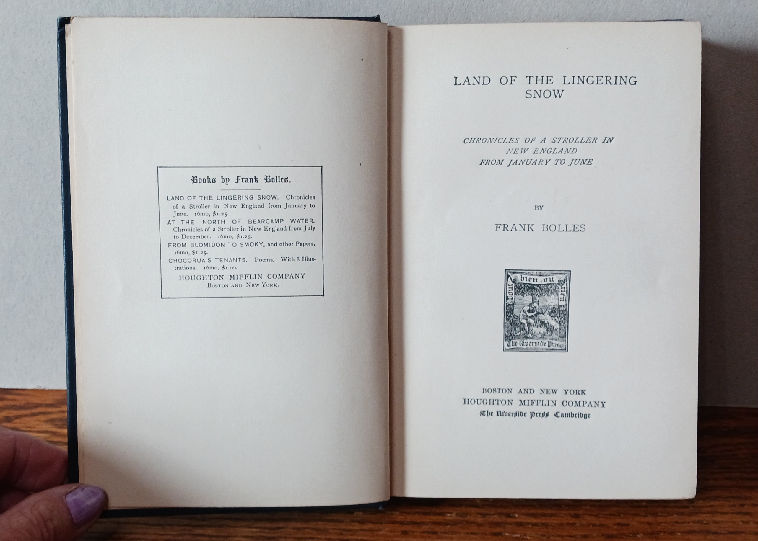 LAND OF THE LINGERING SNOW