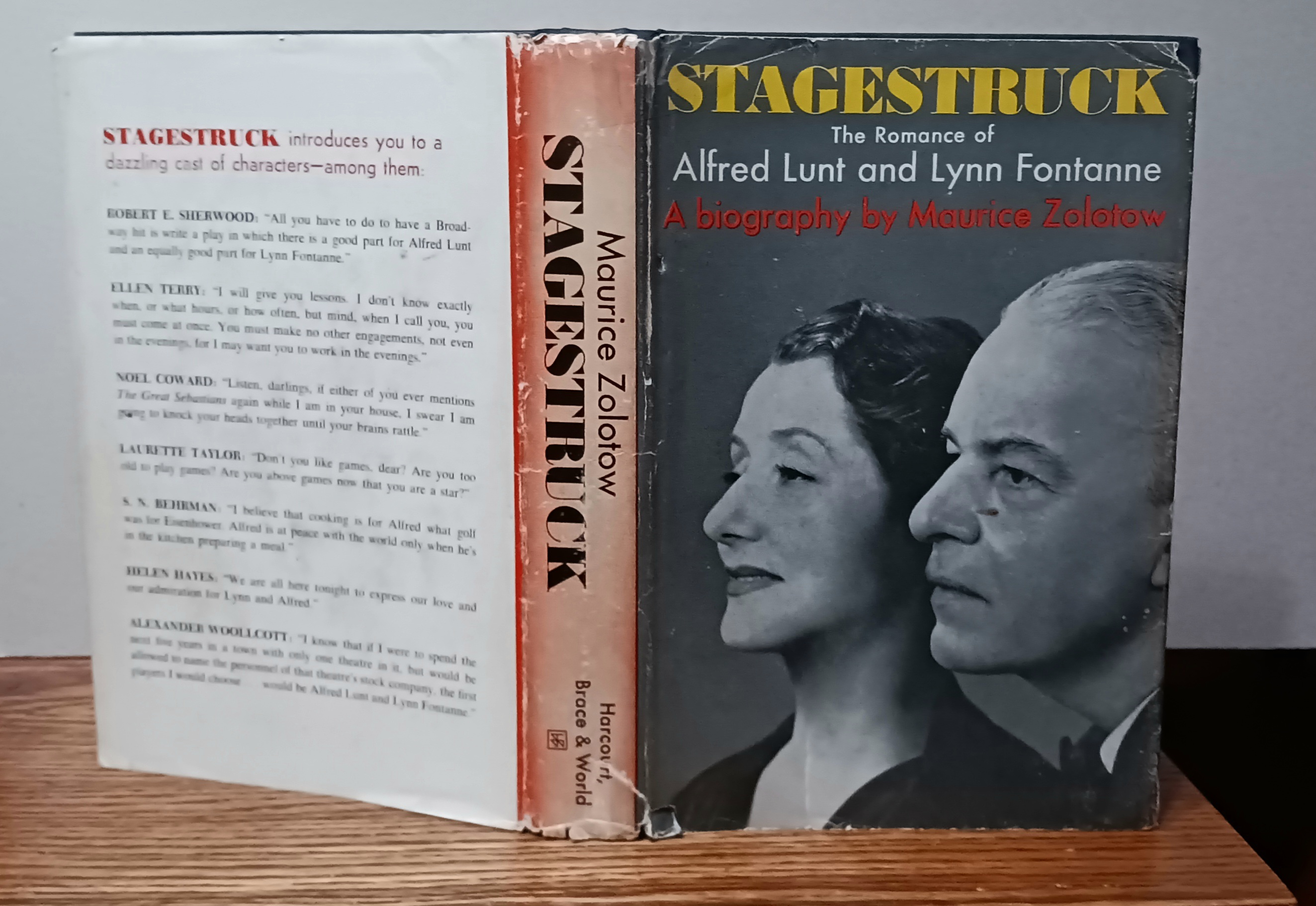 Stagestruck: the Romance of Alfred Lunt and Lynn Fontanne