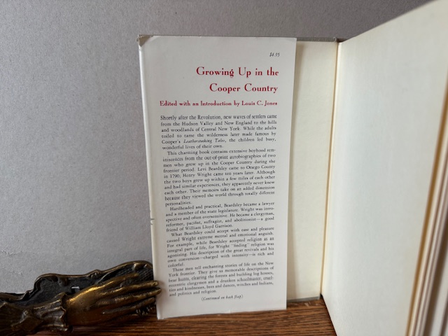 Growing Up in the Cooper Country: Boyhood Recollections of the New York ...