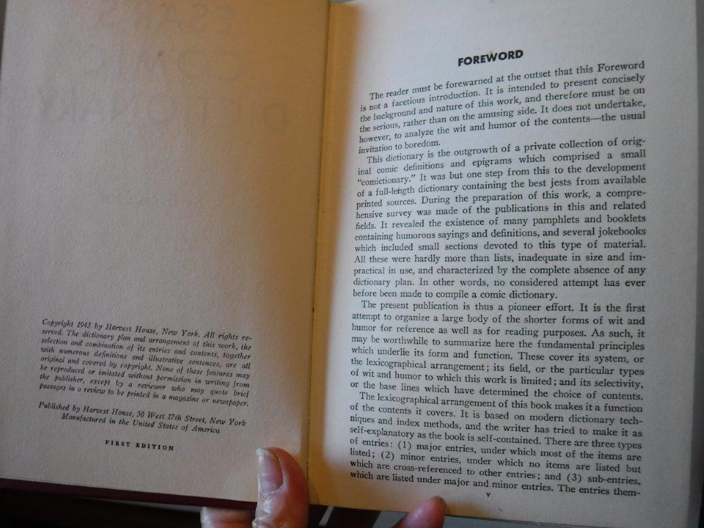 Esar's Comic Dictionary