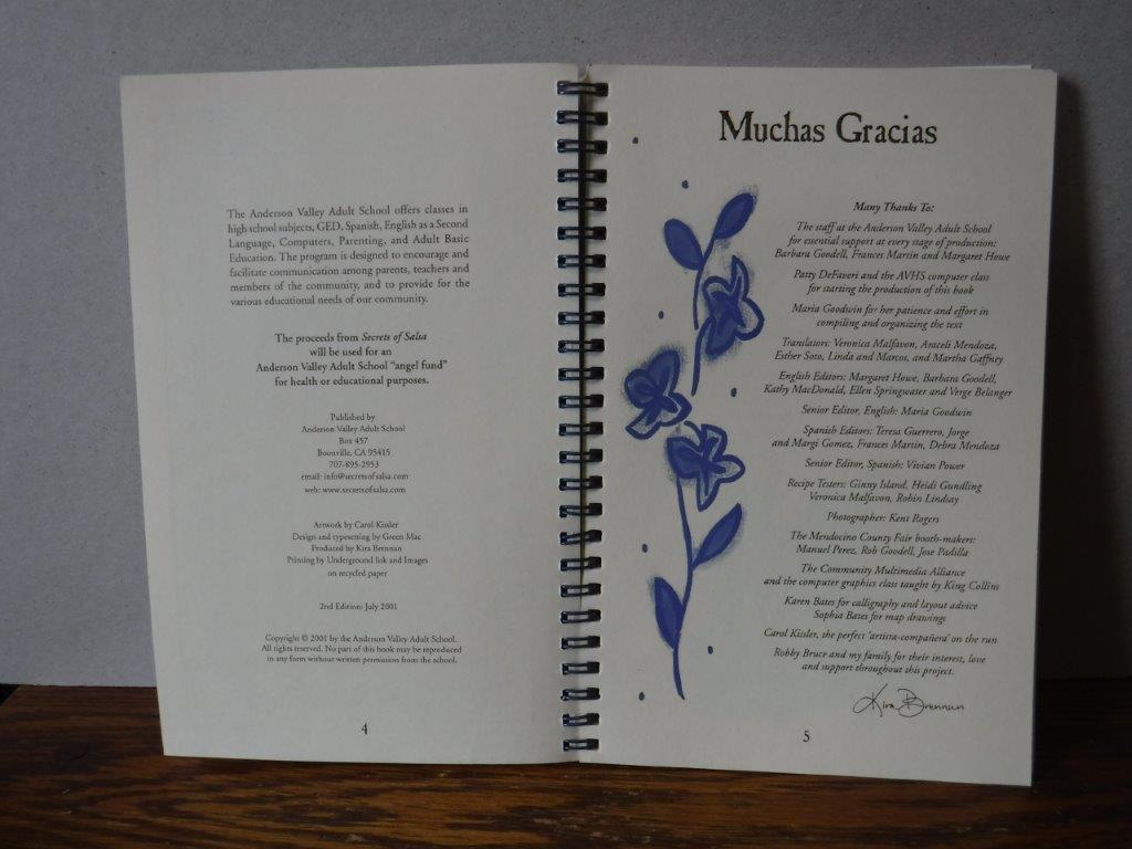 Secrets of Salsa: A Bilingual Cookbook