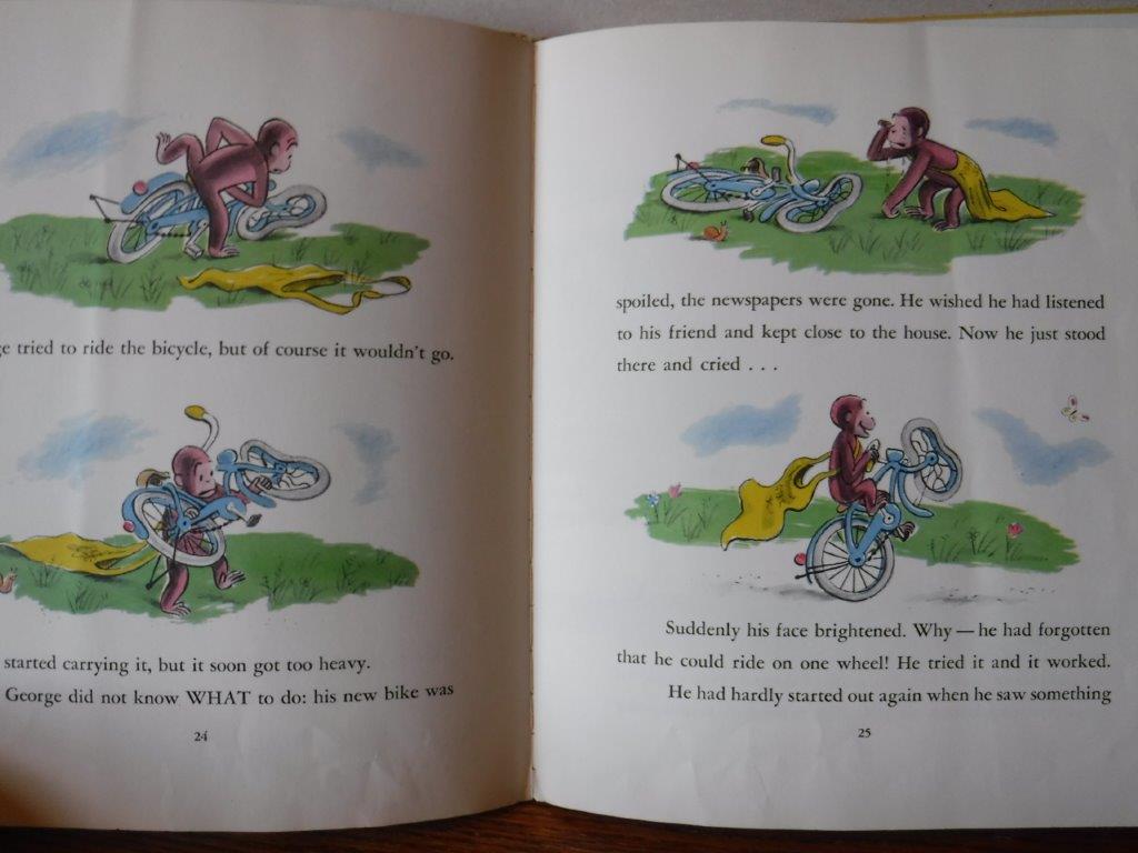 Curious George Rides a Bike