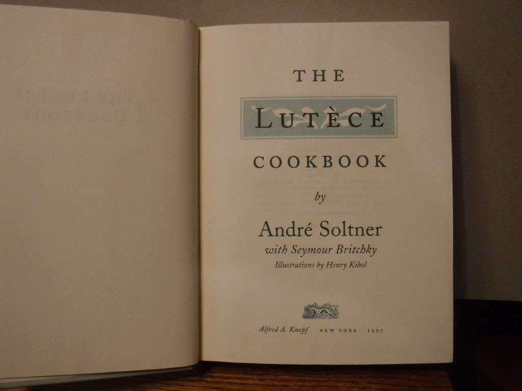 The Lutece Cookbook